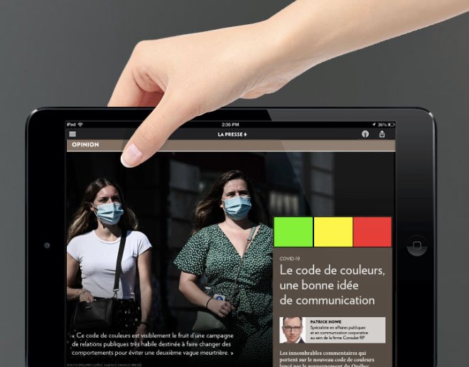 Analyse - Le Code de couleur, une bonne idée de communication (COVID-19 ...